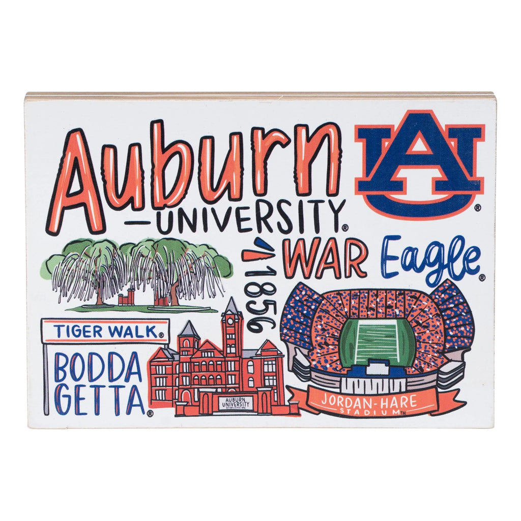 Auburn Icon Block – Auburn Art