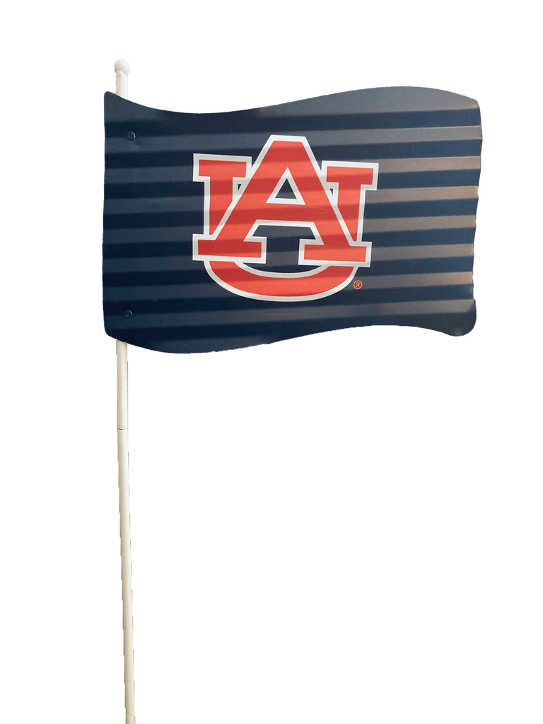 Auburn Metal Flag Garden Stake – Auburn Art