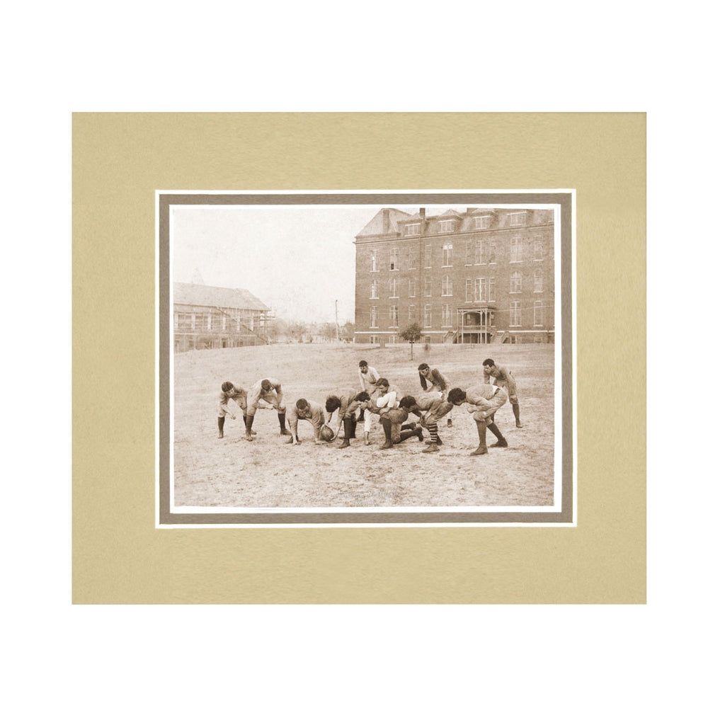 1890s Auburn Football Team Practicing behind Samford Hall Vintage Phot ...