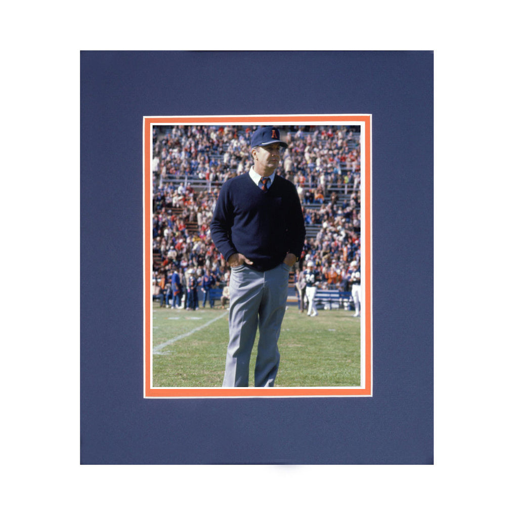 Auburn Tiger Football Coaching Legend Pat Dye Color Photo – Auburn Art